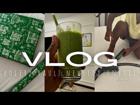 Toddlers Remarkable reaction while unwrapping a new toy|Grocery haul|Cooking|Cleaning|Ntombi ...