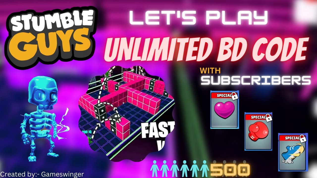 Stumble Guys : 👍 Good stream | Playing Solo | Streaming with Turnip ...