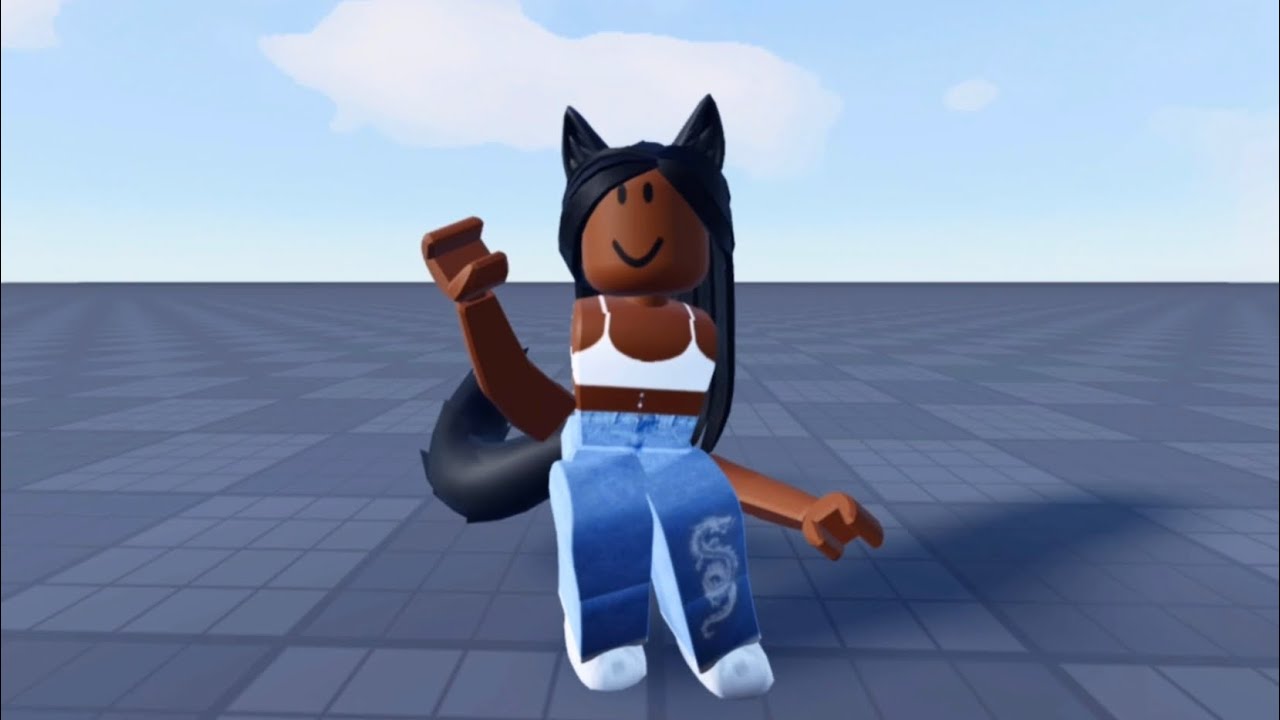 Sad cat dance | roblox edit - YouTube