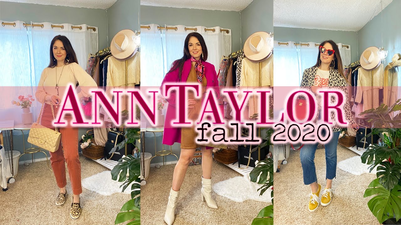 Ann Taylor Haul Haul Fall 2020 | Classic Clothing Outfit Ideas - YouTube