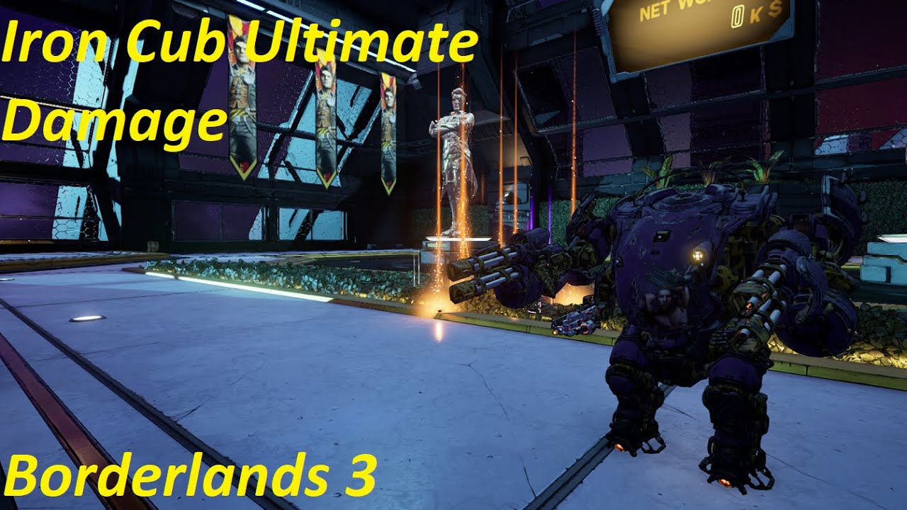 Borderlands 3: Crazy Iron Cub Damage. This will be patched soon.. - YouTube