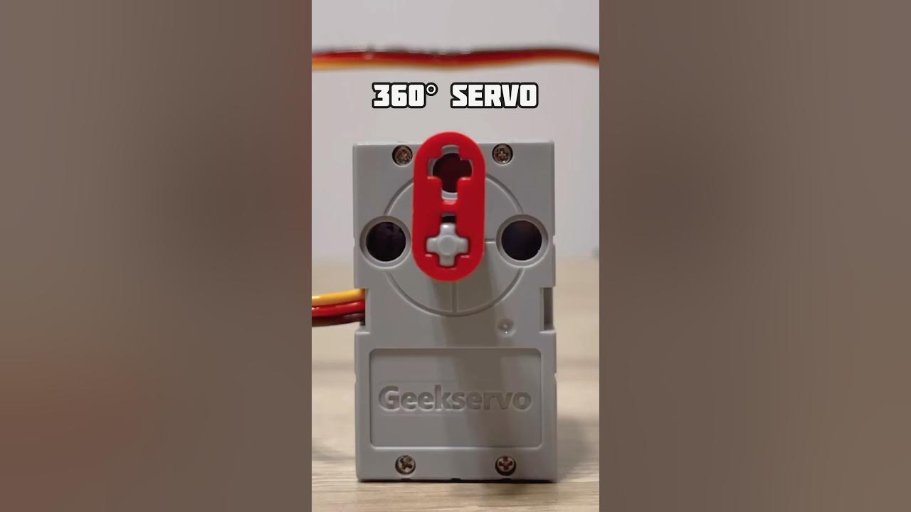 360° LEGO Compatible Servo Motor + Controller - YouTube