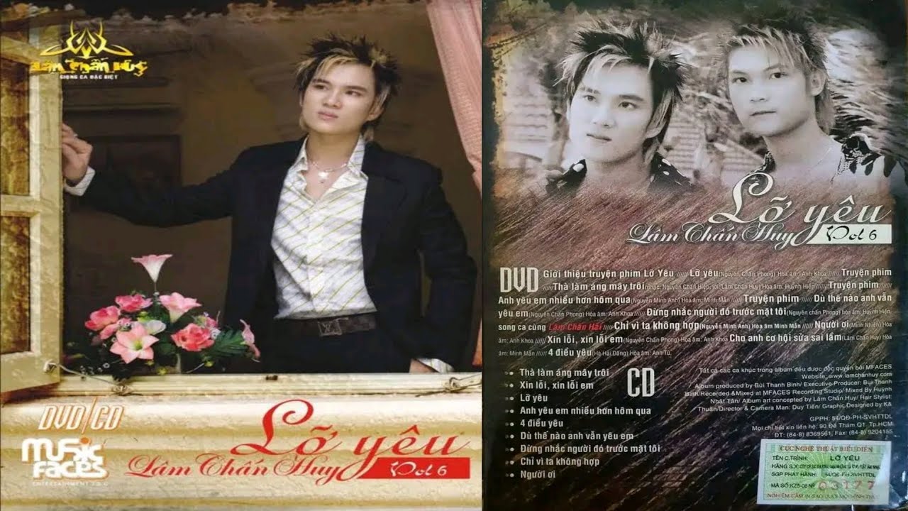 Giới Thiệu Album Vol6 Lỡ Yêu - Lâm Chấn Huy - YouTube
