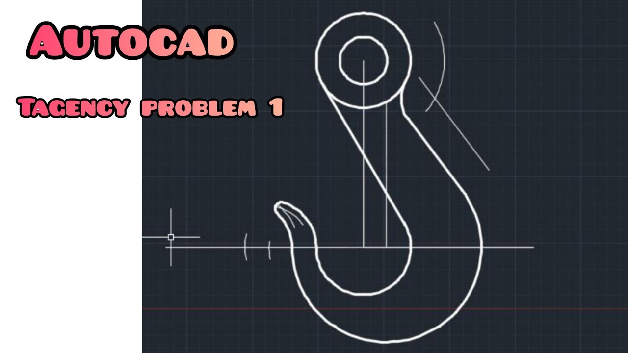 TANGENCY PROBLEMS 1 In Technicaldrawing Autocad Engineering Drawing tangency-problems-1-in-technicaldrawing-autocad-engineering-drawing