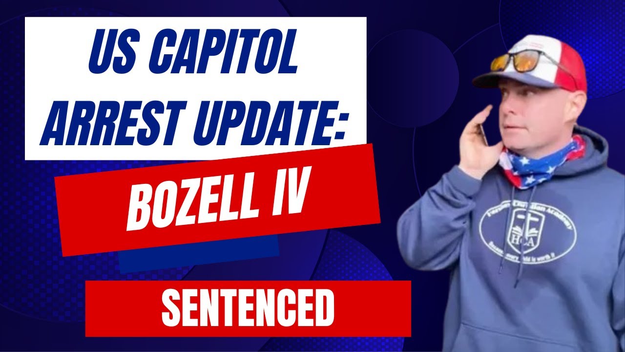 US Capitol Arrest Update: Bozell SENTENCED - YouTube