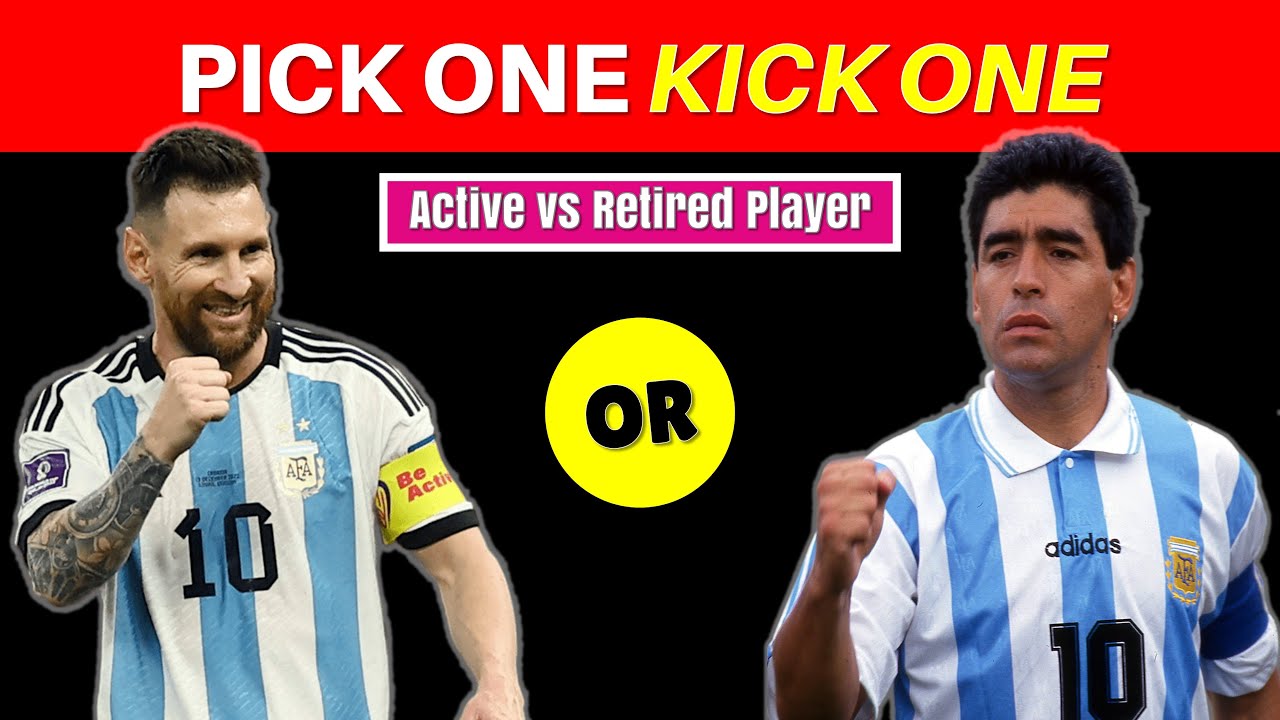 Pick One Kick One Footballer Edition | Would You Rather Football Player ...