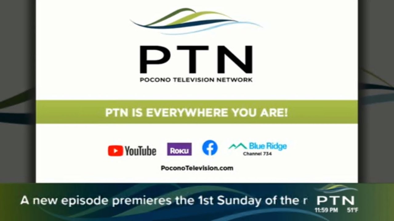 PTN Pocono Television Network Ident and local weather forecast on WDPN ...