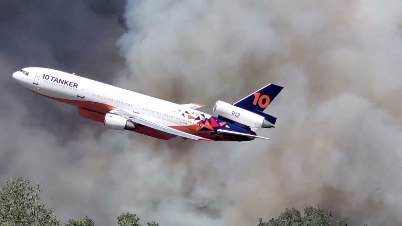 Fawn Fire Threatens 9,000 Structures in Shasta County, California - YouTube