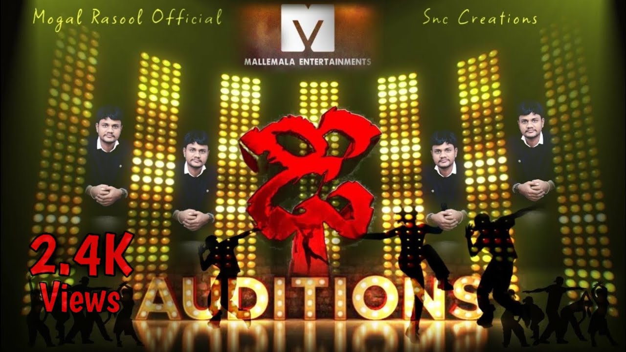 Dhee 15 Auditions full video Mallemala Studio Hyd - YouTube