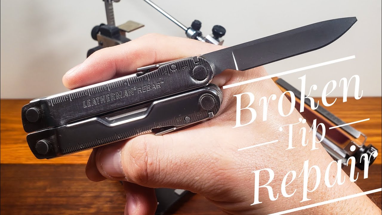Leatherman Rebar Blade Repair - YouTube