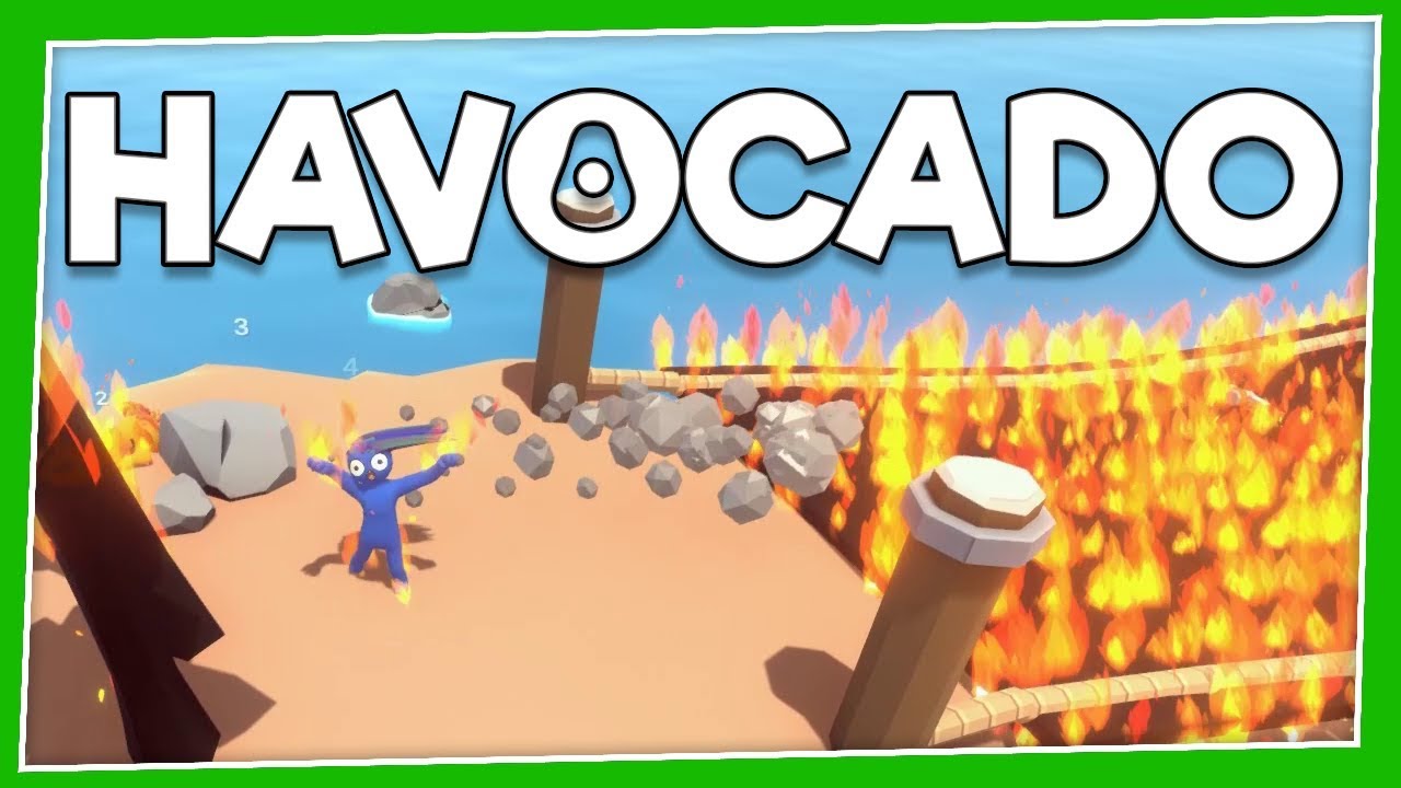 Havocado - #23 - EVERYTHING IS ON FIRE!! (4 Player Gameplay) - YouTube