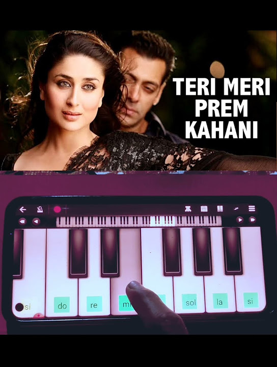 "Teri Meri Prem Kahani Bodyguard" (Video Song) Feat.'Salman khan' piano tutorial - YouTube