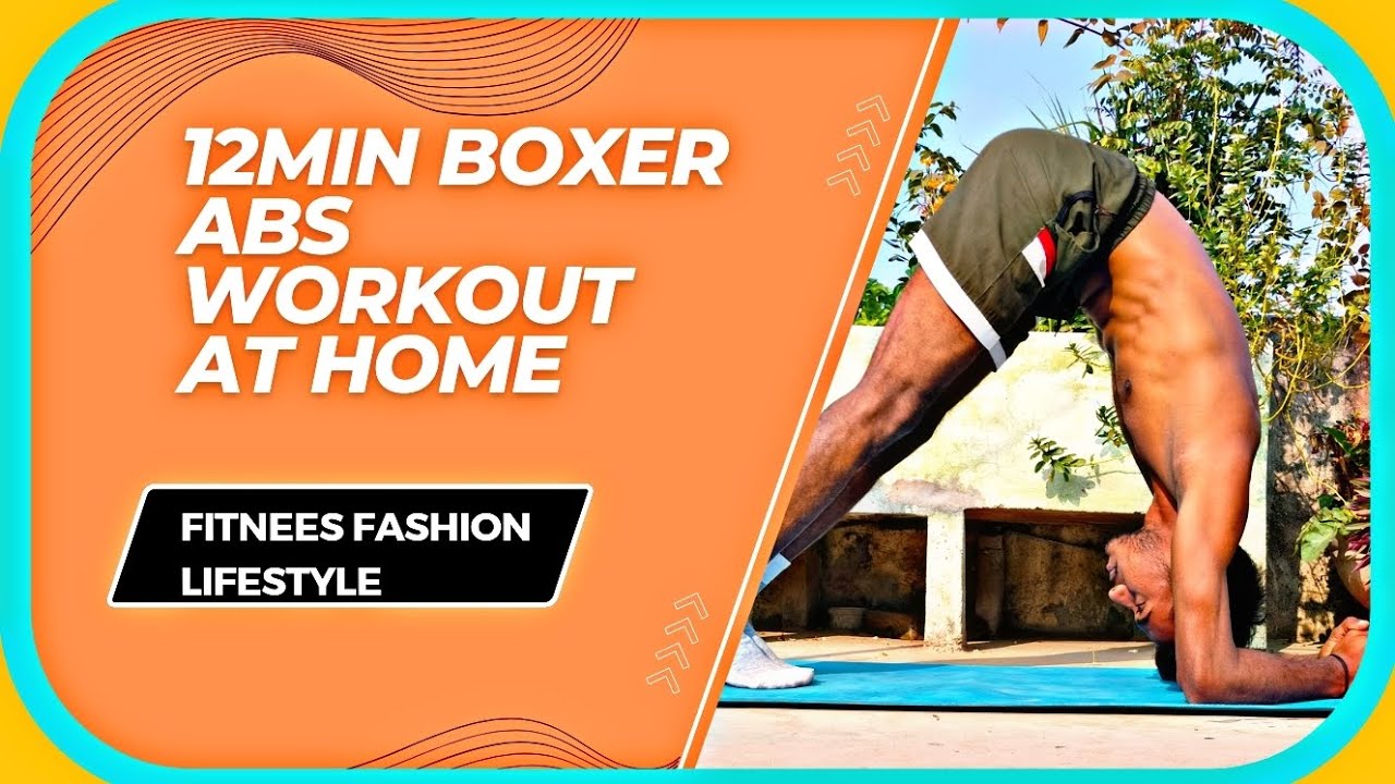 12-Minute BOXER ABS BOXER AB Workout AT Home Ab Workout for Weight Loss ...