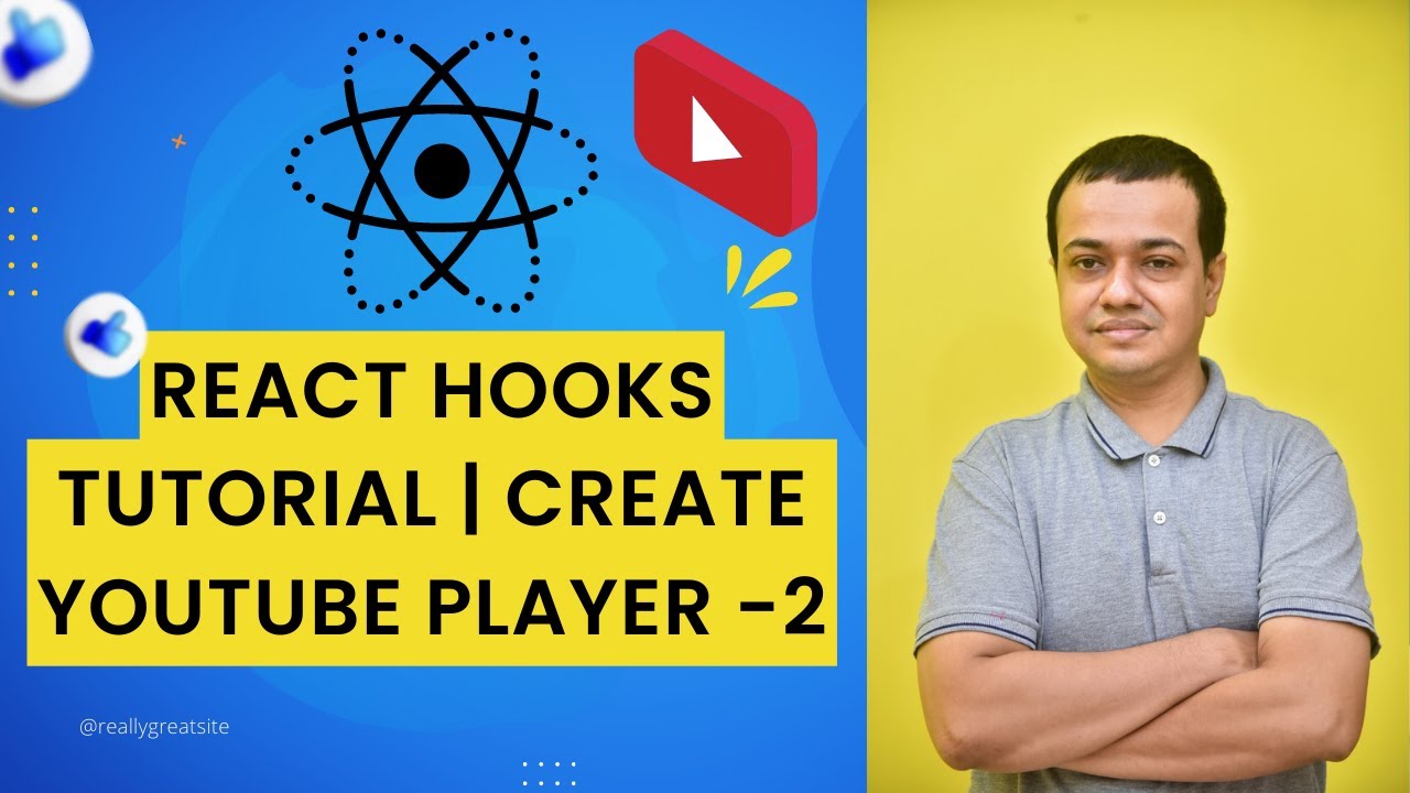 React Hooks Tutorial Create Youtube Player 2 Youtube