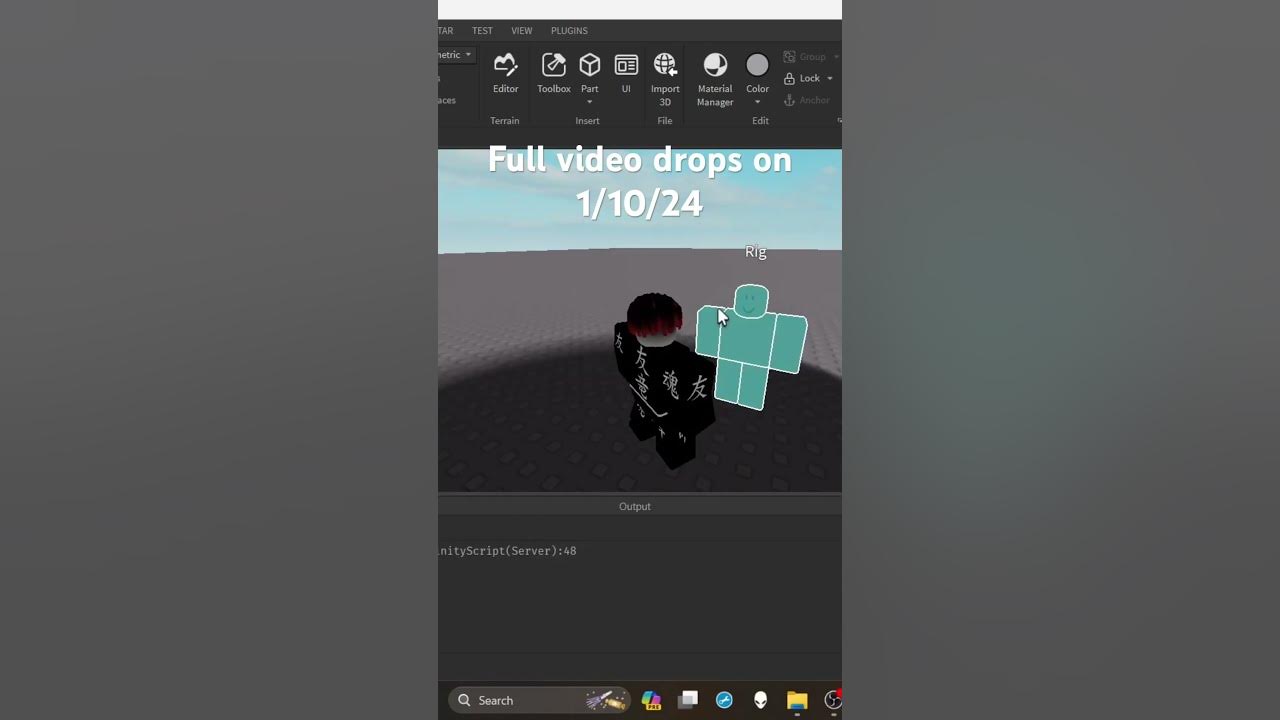 I made Gojo's Infinity in Roblox! [Updated] (Roblox Studio Scripting) #jjk #jujutsukaisen #gojo ...