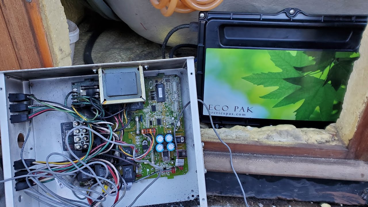 Replacing Arctic Spa Power Genius with Eco Pack - YouTube