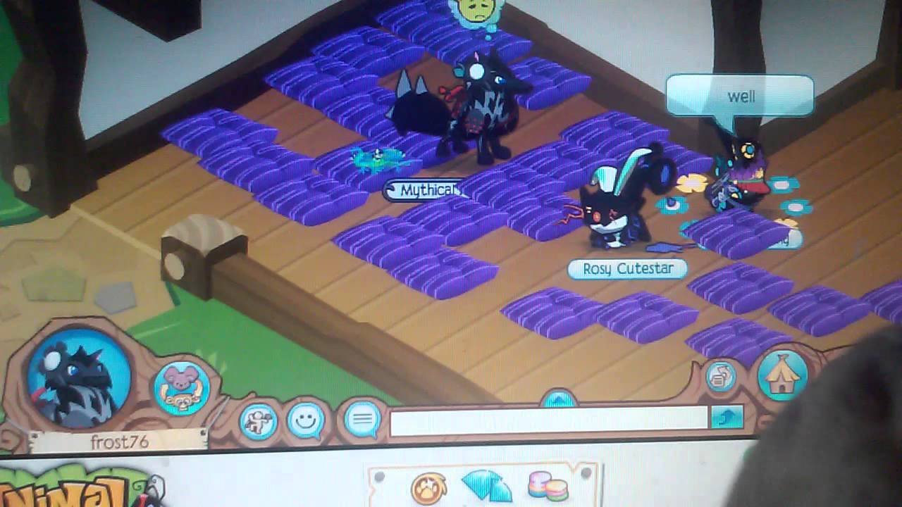 Animal jam: inappropriate den - YouTube