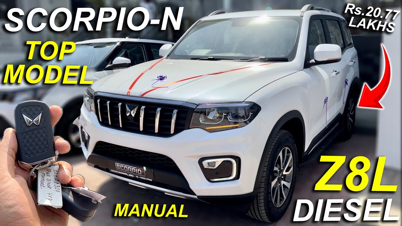 2024 UPDATED SCORPIO-N Z8L DIESEL MANUAL | NEW 2024 SCORPIO-N Z8L IS ...