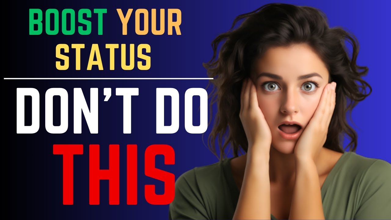 BOOST YOUR SOCIAL STATUS: AVOID THESE 6 COMMON MISTAKES! - YouTube