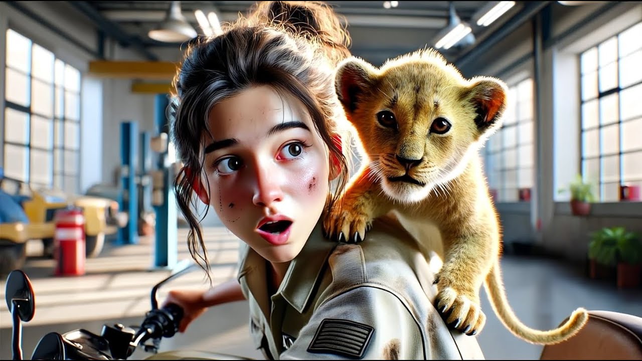 She Heard Growling Behind Her — It Was a Cub Training to Sound Brave ...