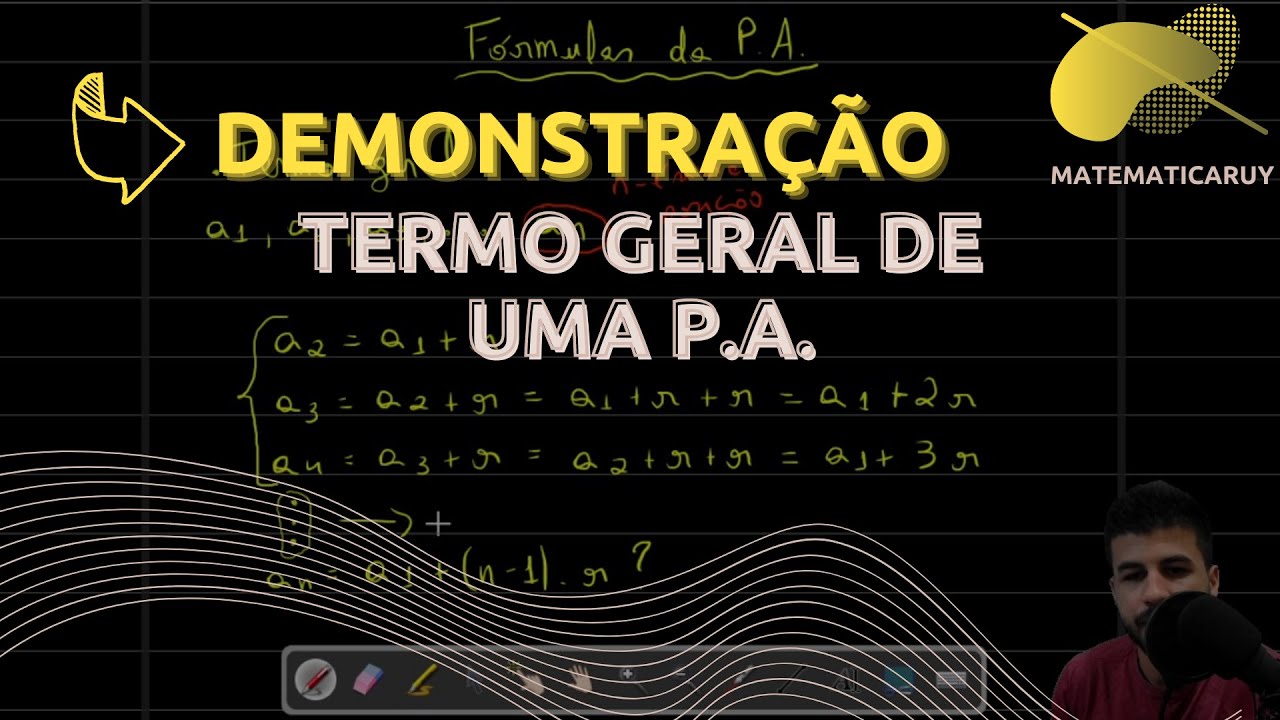 Demonstração da fórmula do termo geral de uma P.A. - YouTube