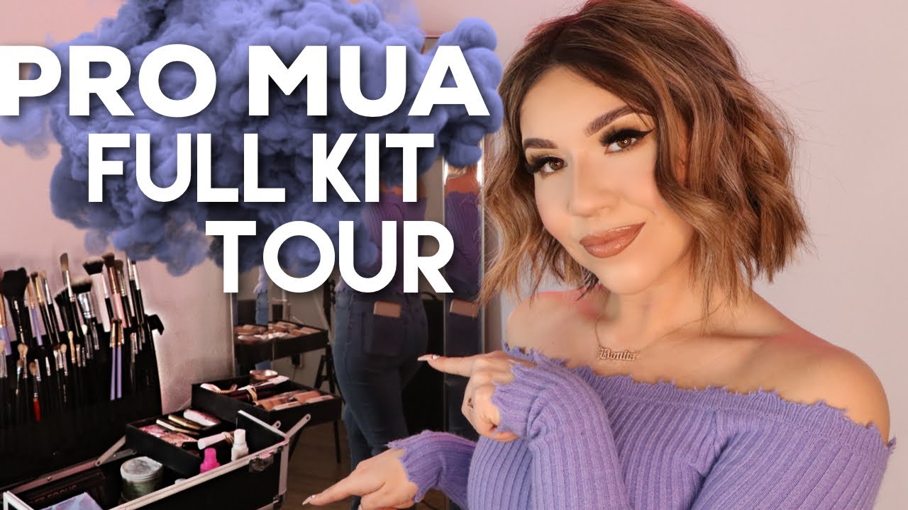 PRO MUA KIT TOUR - YouTube