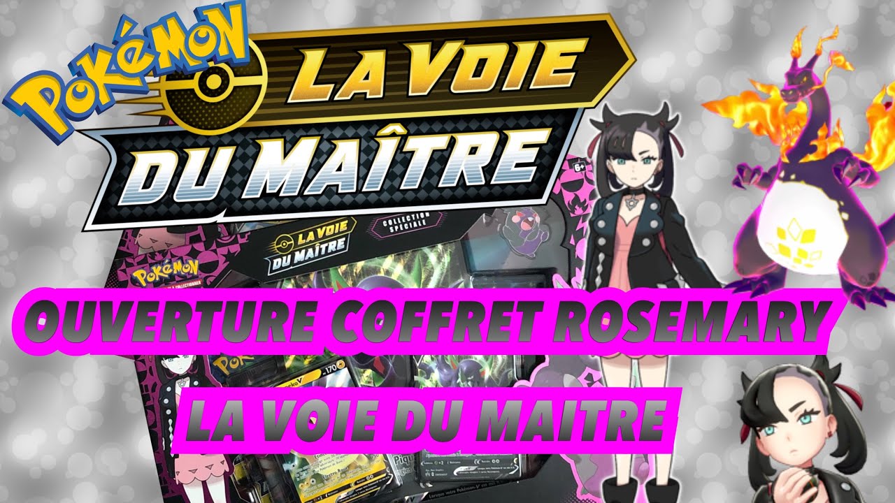 Ouverture de coffret Pokemon Rosemary La voie du maitre 3.5 : Une gold ...