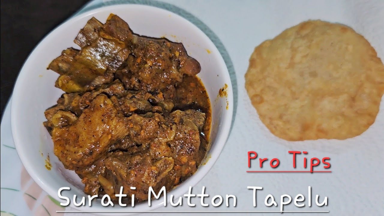 SURATI MUTTON TAPELU - YouTube