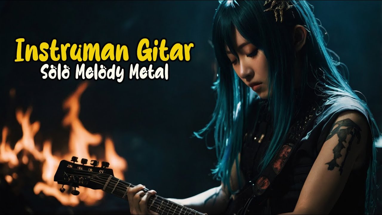 Instruman Musik Gitar Solo Melody Metal - YouTube