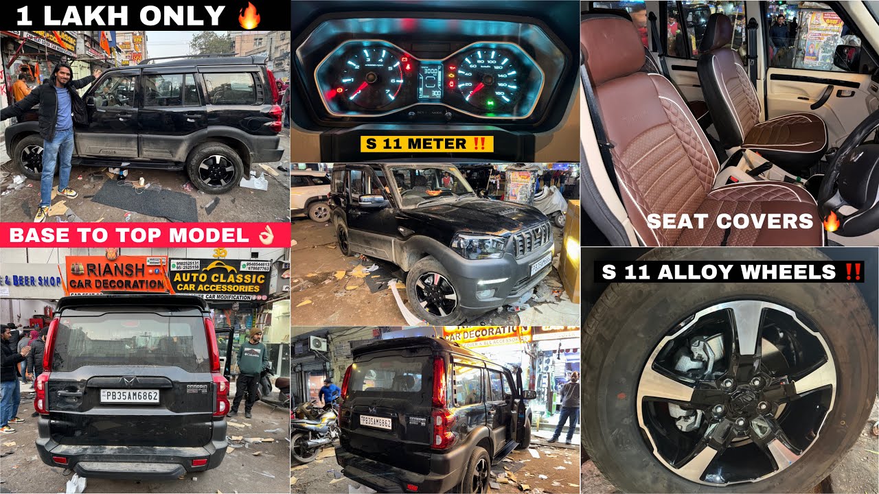 NEW SCORPIO CLASSIC BASE MODEL TO TOP MODEL MODIFIED || S TO S11 🔥 / 1 ...