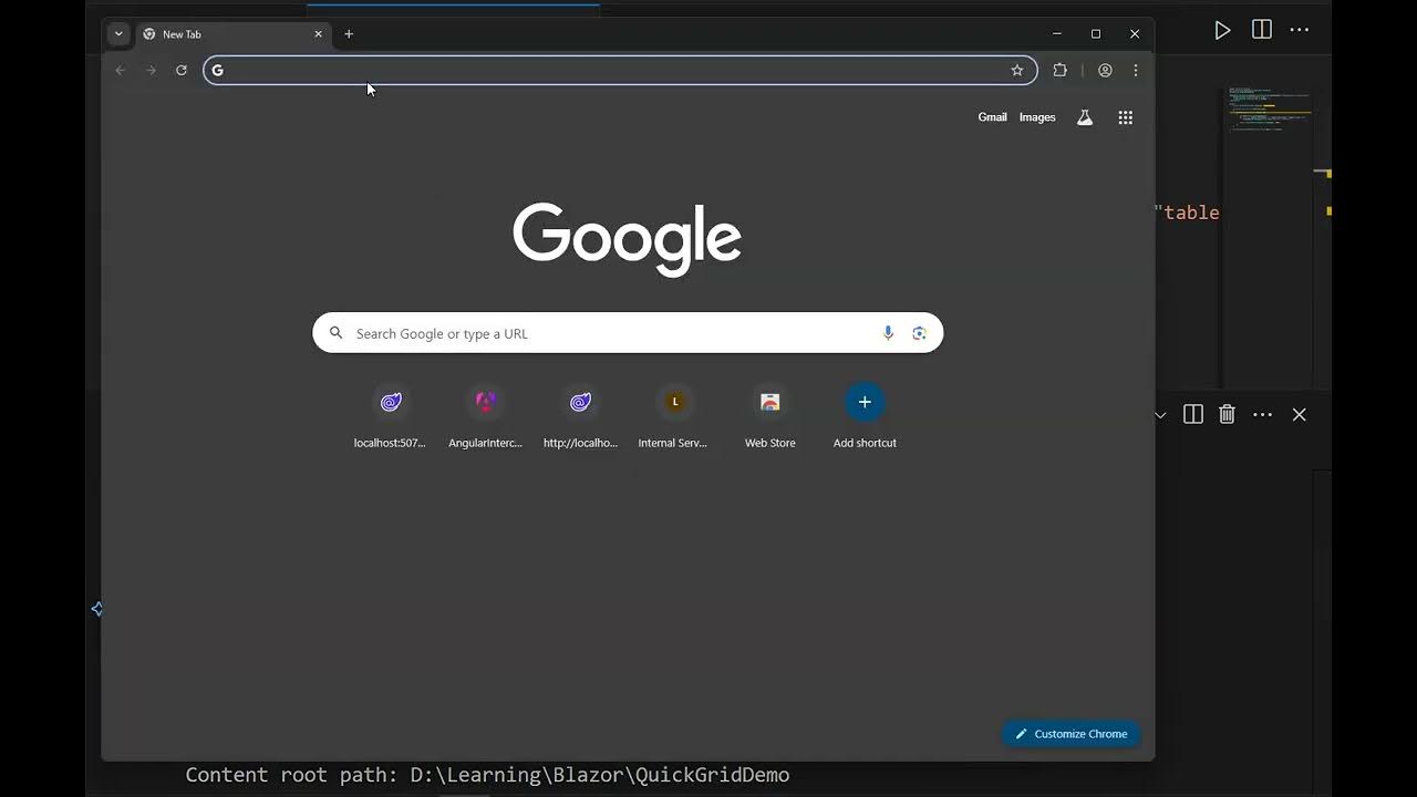 Blazor QuickGrid Virtualization - YouTube