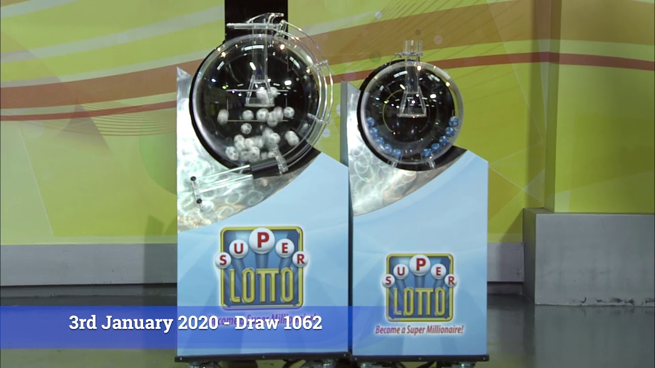 Super Lotto Draw 1062 01032020 - YouTube