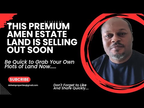 WHY YOU SHOULD BUY LAND IN AMEN ESTATE PHASE 1 - YouTube