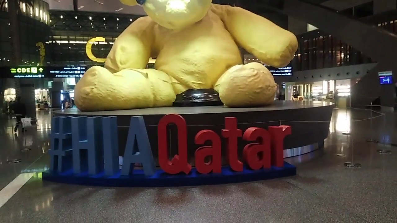 The 44 Satellite Gates at Hamad International Airport, Doha, Qatar ...