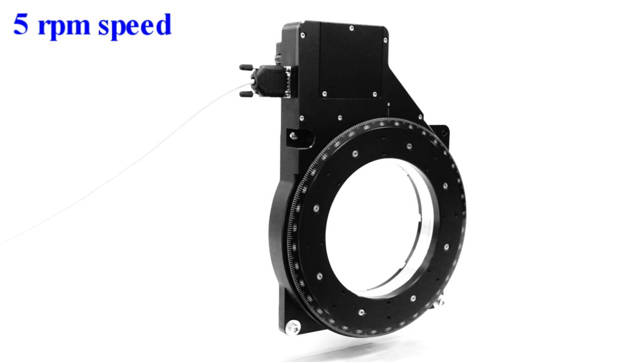 Large Aperture 150 mm ServoBelt-150 rotary table - YouTube