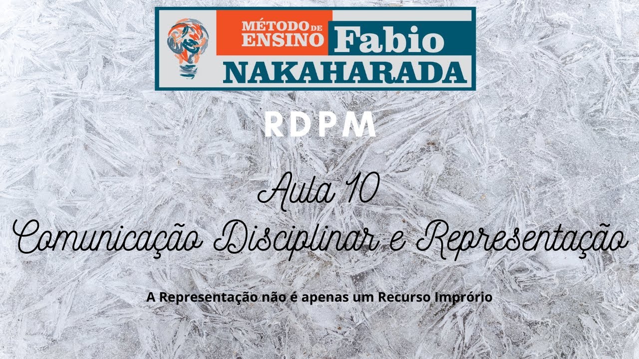 Aula 10 RDPM: Comunicação Disciplinar e Representação - YouTube