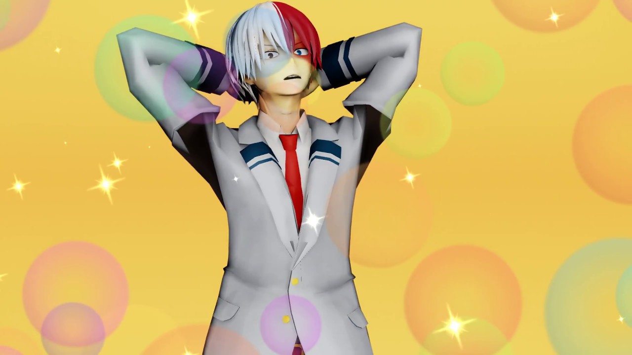 [MMD] Todoroki x Bakugo - Sexy back - YouTube