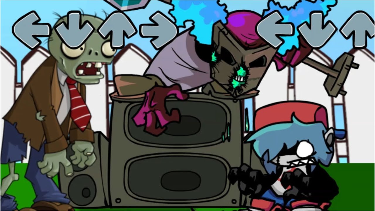 FNF vs PVZ - Zombie on your stage - YouTube