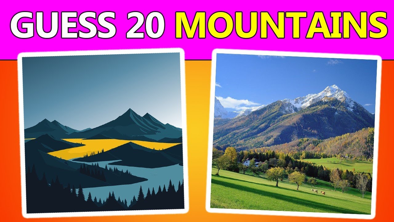 Top 20 Mountains Quiz Questions and Answer ⛰️ Quiz Taco - YouTube