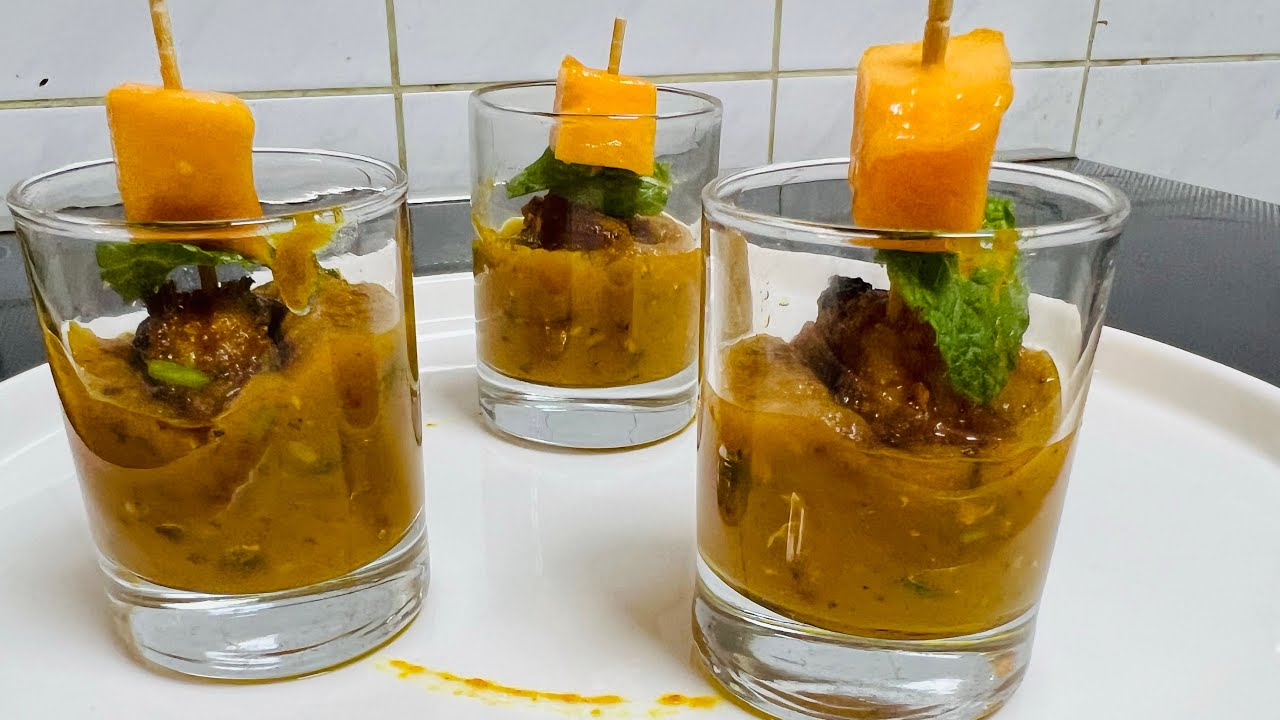 പഴുത്തമാങ്ങ ചെമ്മീൻ Prawn Mango Shooters Recipe Malayalam Video 522nd ...