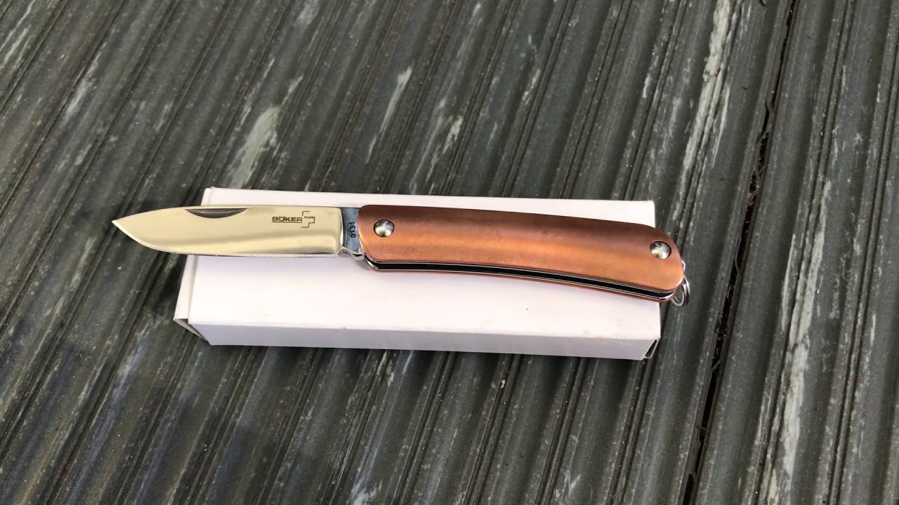 Boker Plus Mini Tech Tool 1 Copper Quick Review - YouTube