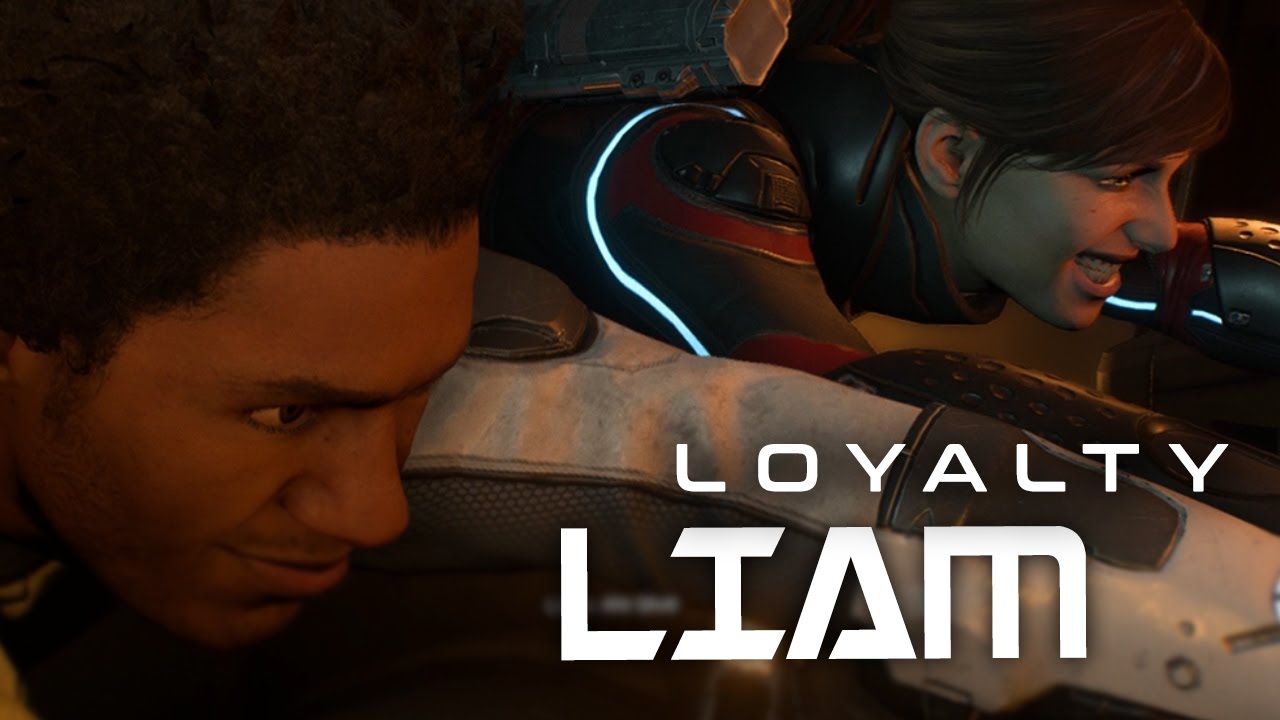 Mass Effect Andromeda: Liam Romance - Loyalty Mission "All In" - YouTube