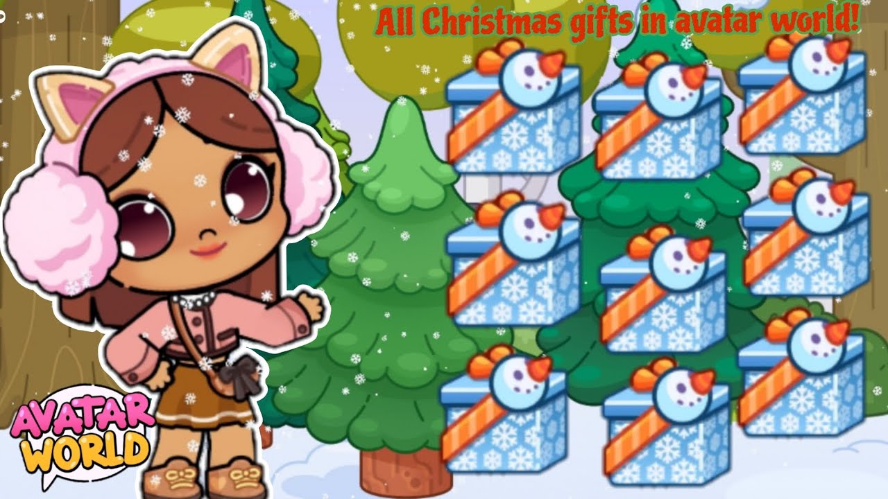 All secret gift locations in avatar world Christmas update 😳 # ...
