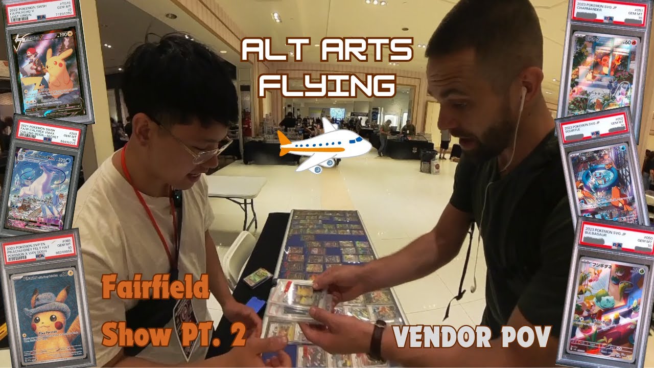 ALT ARTS FLYING ! Pokemon Vendor Pov - YouTube