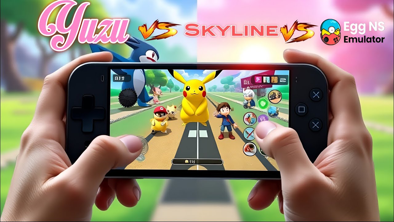 Yuzu vs Skyline vs Egg ns Emulator Official Graphic Comparison in ...
