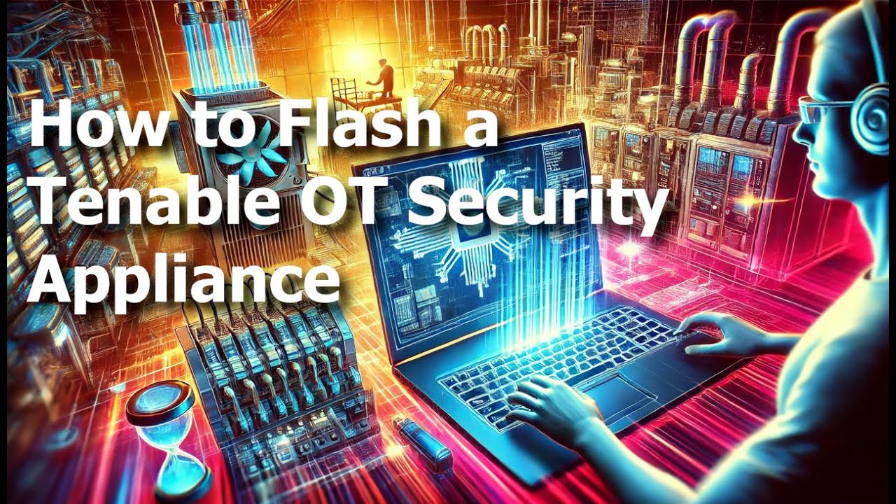 How to Flash a Tenable OT Security Appliance - YouTube
