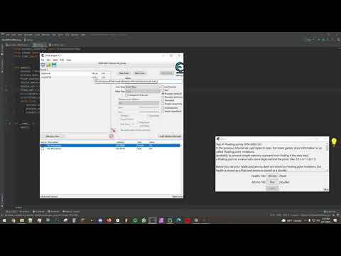 Turn Cheat Engine Cheats Into Python Scripts, Part 2: Floats and Doubles - YouTube