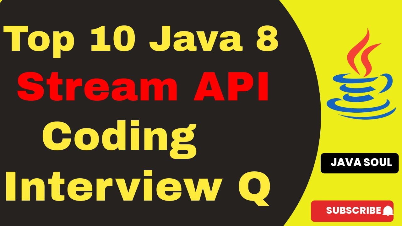 Top 10 Java 8 Coding Interview Questions Java 8 Programming Interview 2494