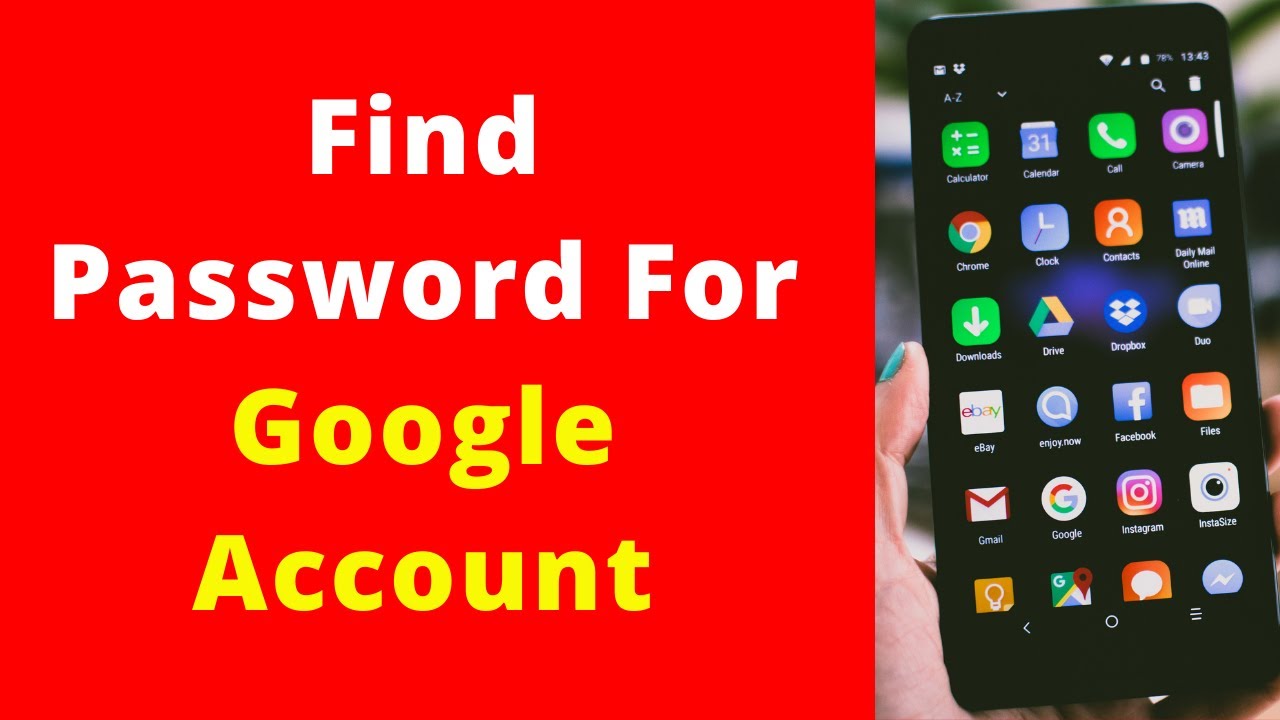 How To Find Password For Google Account YouTube how-to-find-password-for-google-account-youtube