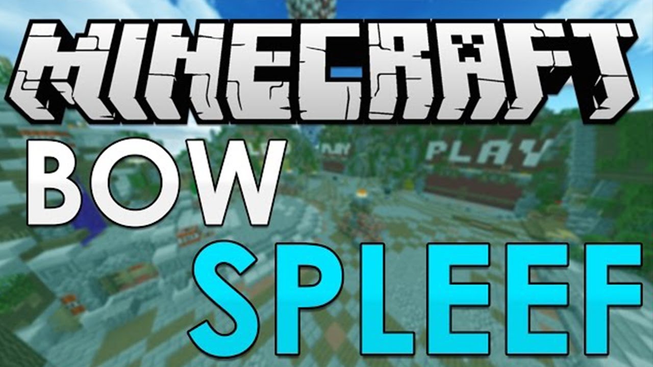 REPULSOR LAUNCH! Minecraft Bow Spleef - YouTube